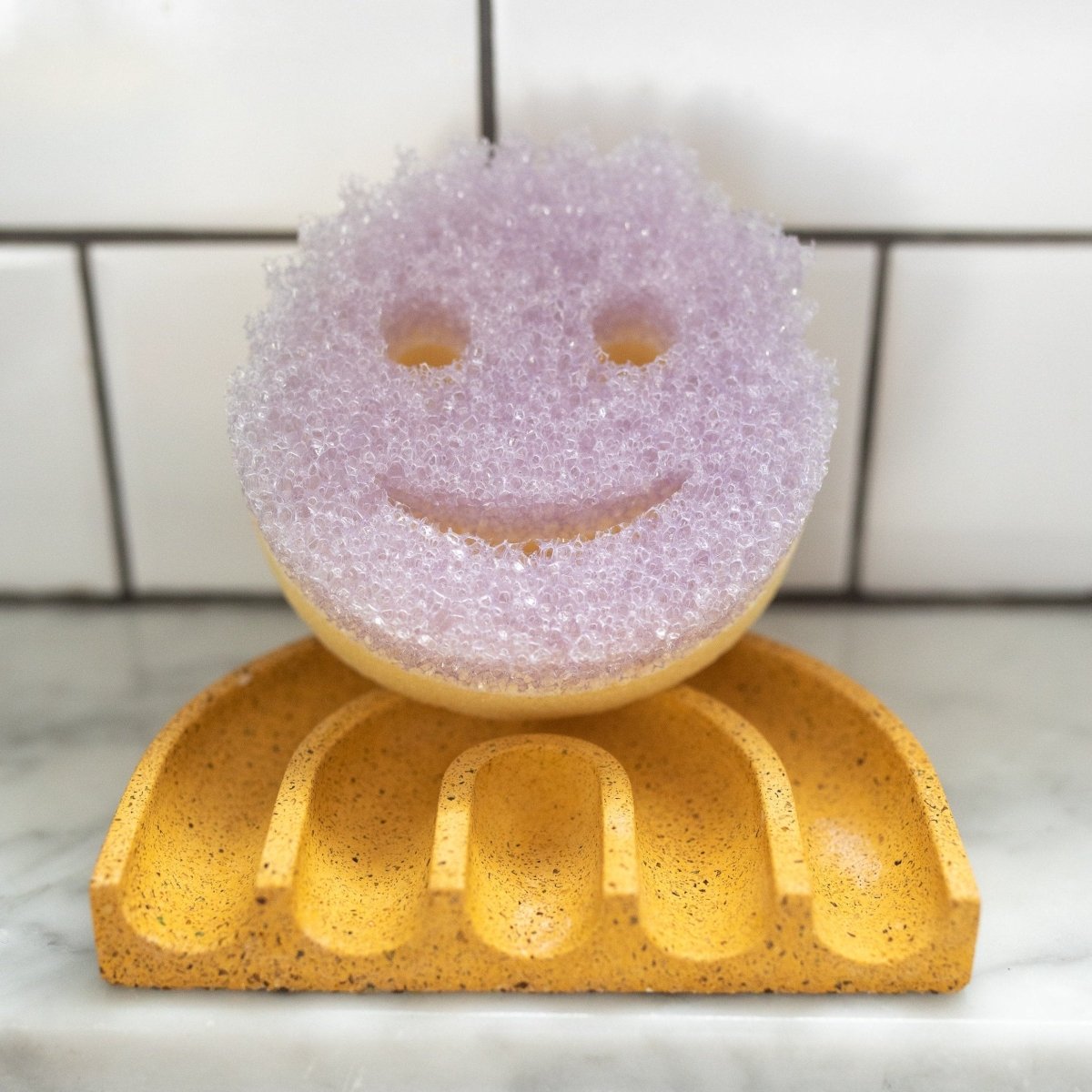 Sponge Rest & Soap Dish | Marigold Terrazzo - lily & onyx