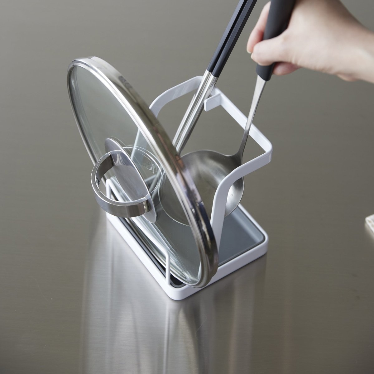 Steel Lid & Ladle Stand | lily & onyx